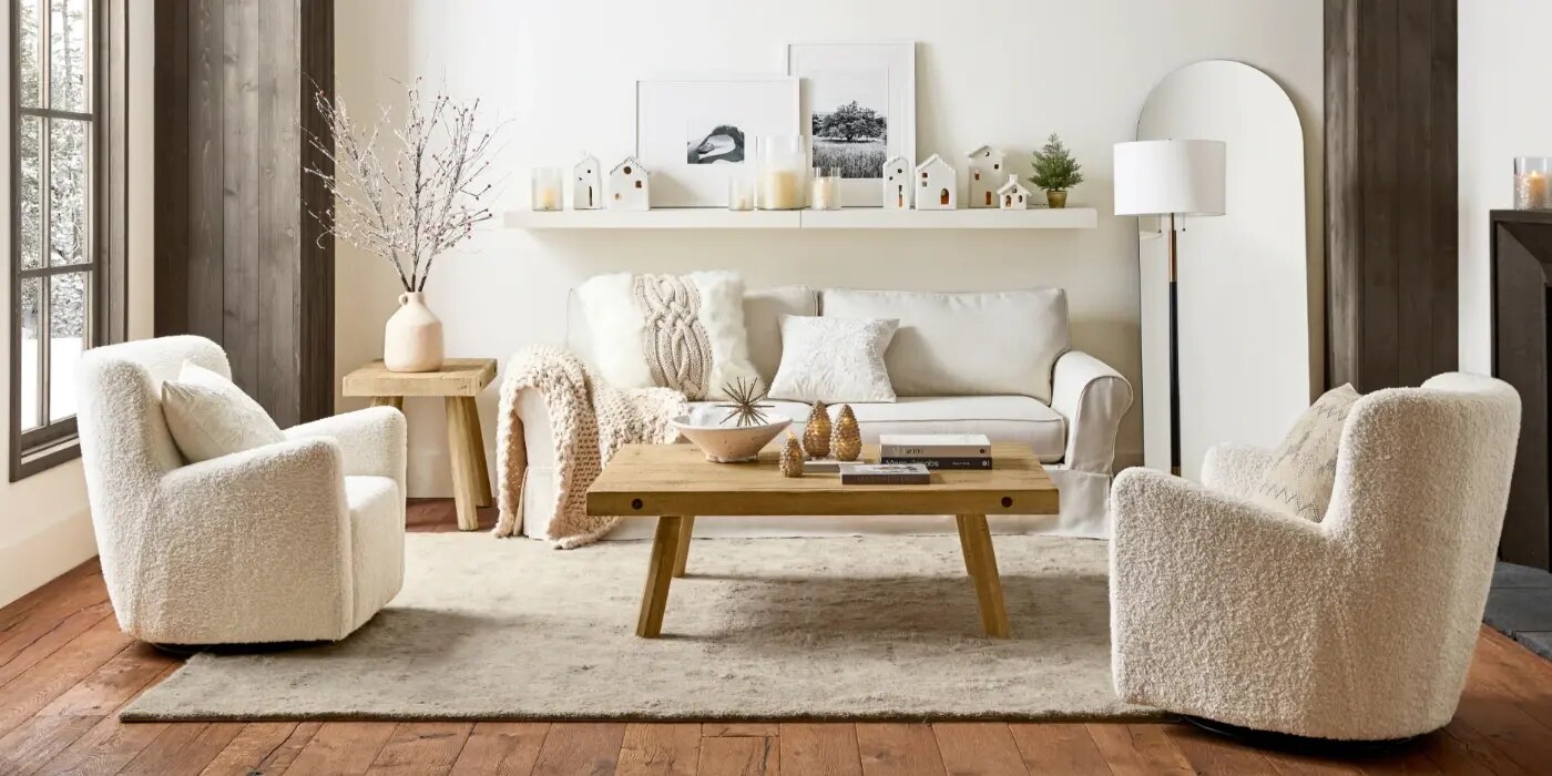Comfort Dutton Living Room - Pottery Barn Australia