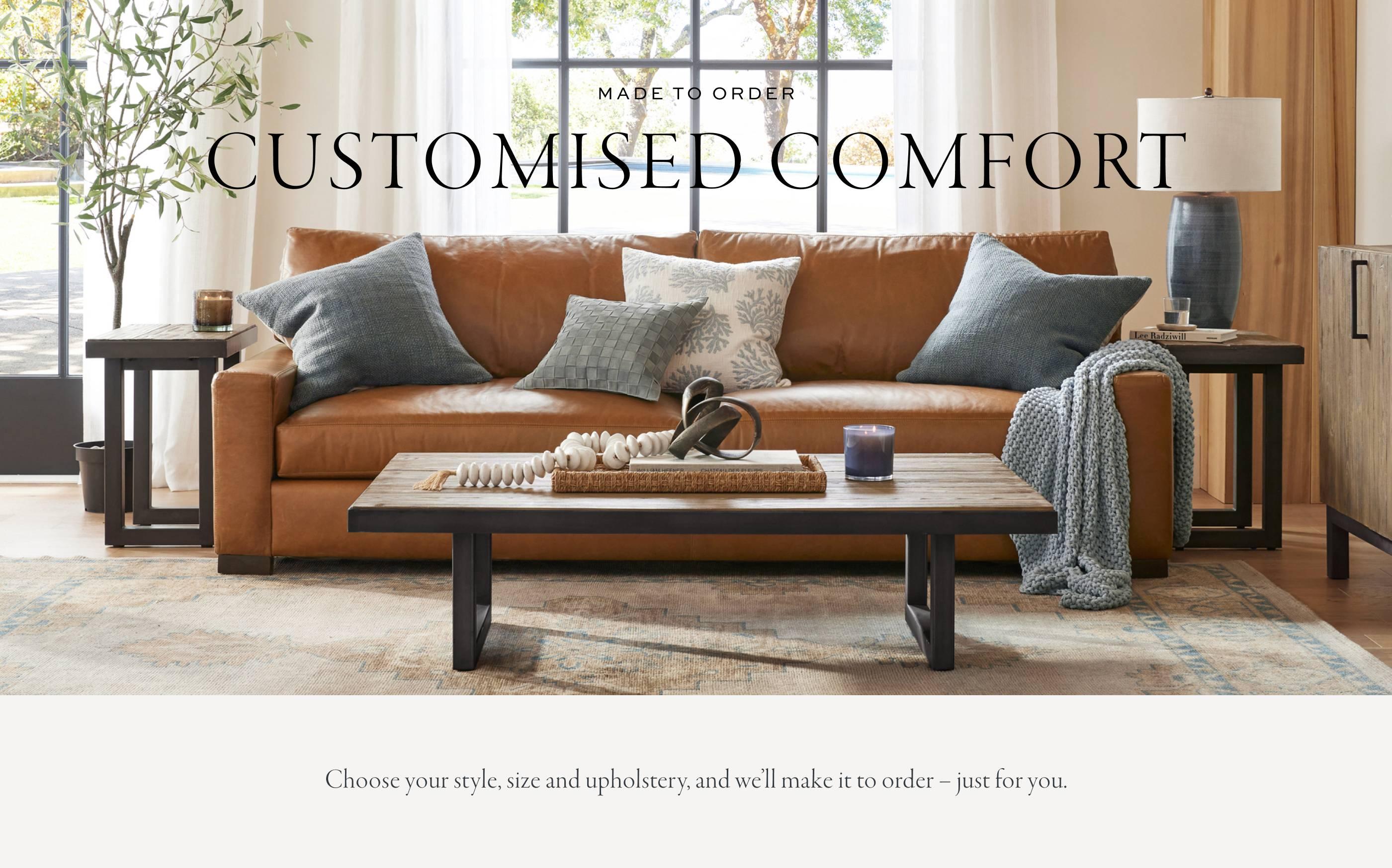 Custom Made Sofas - Pottery Barn Australia