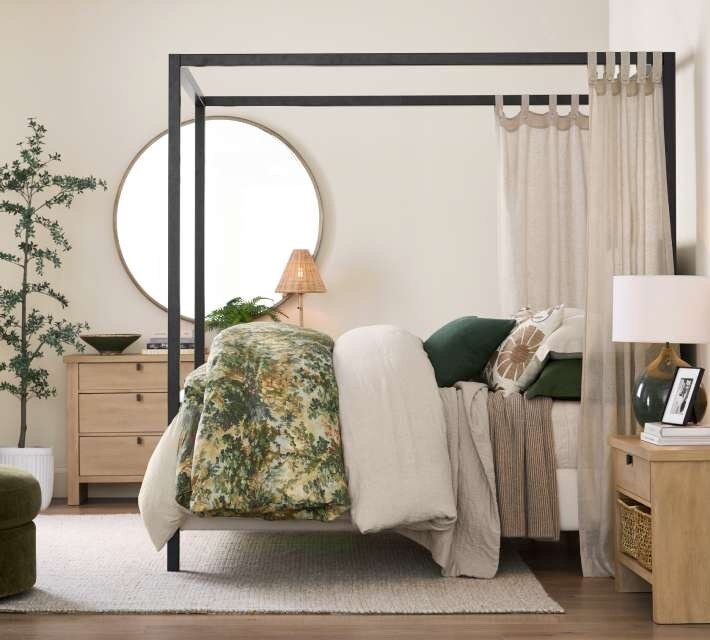 Atwell Greenwood Bedroom | Pottery Barn Australia