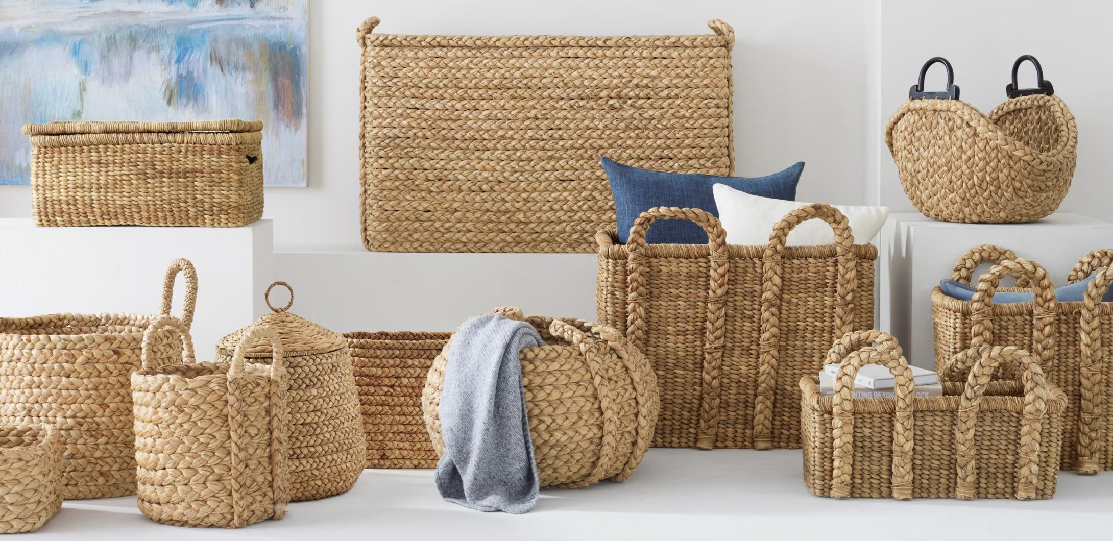 Beachcomber Basket Collection - Pottery Barn Australia