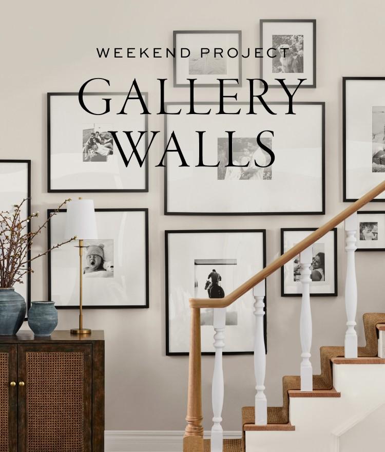 Weekend Project: Gallery Walls - Pottery Barn Australia