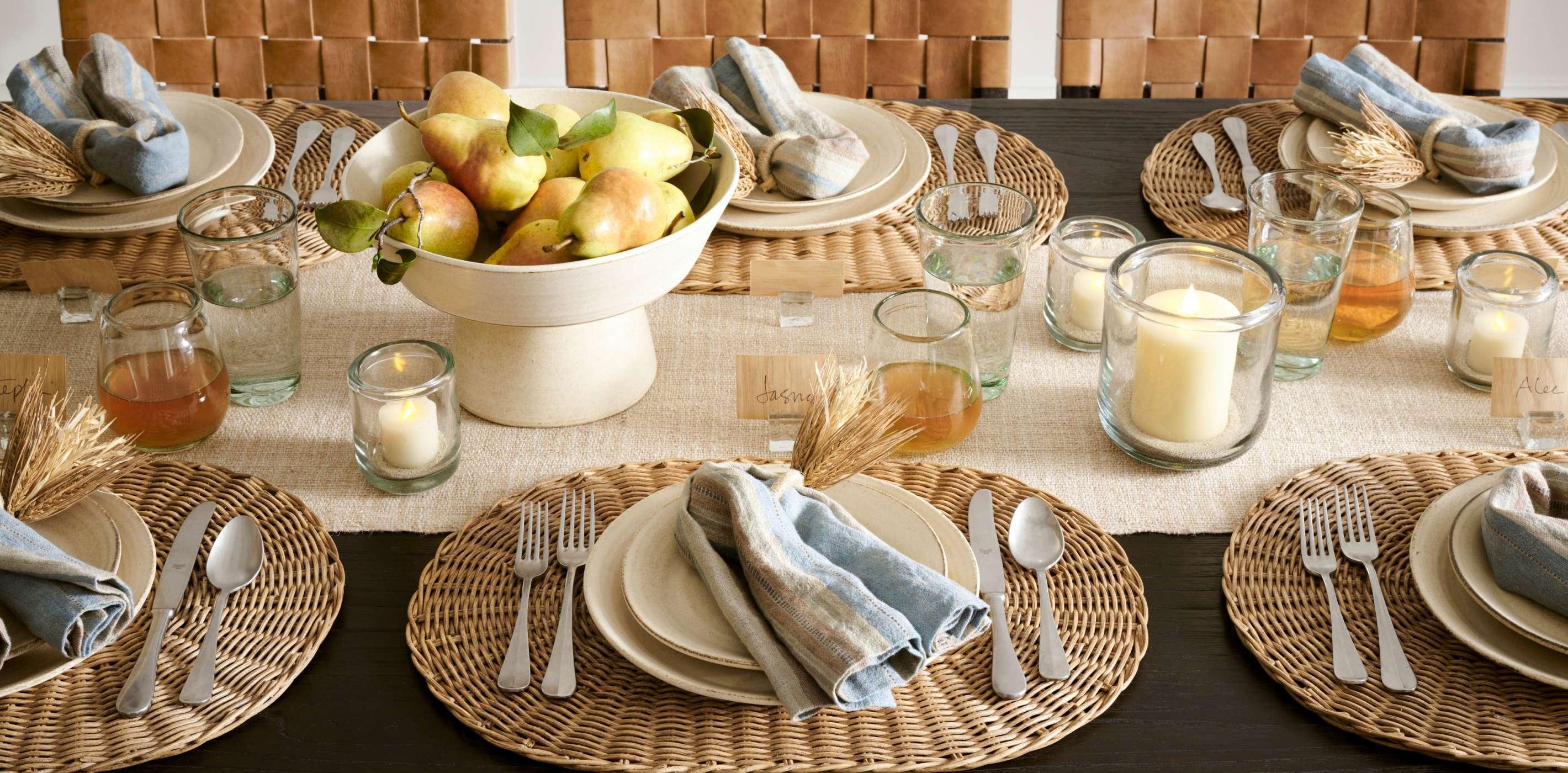 Our Favourite Table Settings - Pottery Barn Australia