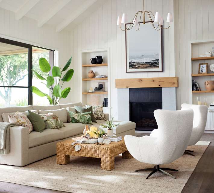 Westwood Cardiff Living Room - Pottery Barn Australia