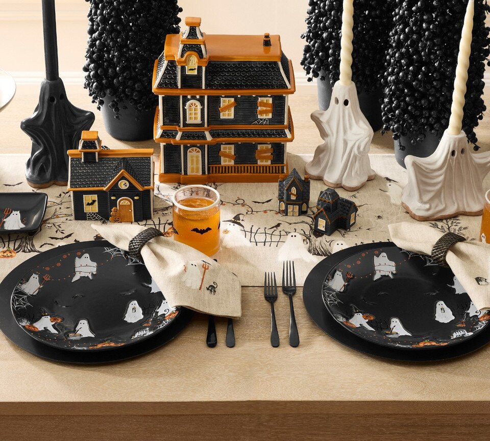 Scary Squad Dinner Plates - Set of 4 | Pottery Barn Australia