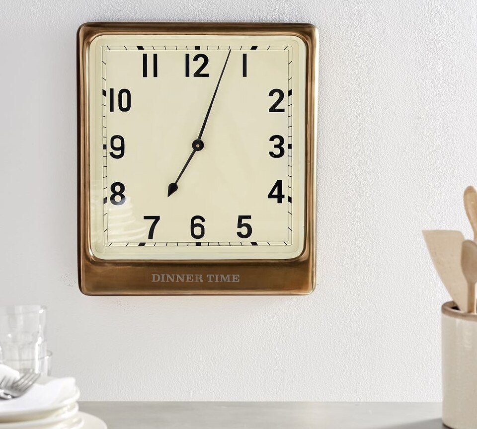 Anton Desktop Clock - Pottery Barn Australia