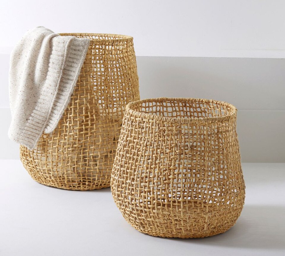 Asha Handwoven Basket Collection | Pottery Barn Australia