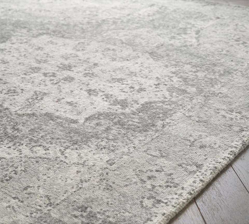 Barret Printed Wool Rug - Pottery Barn Australia