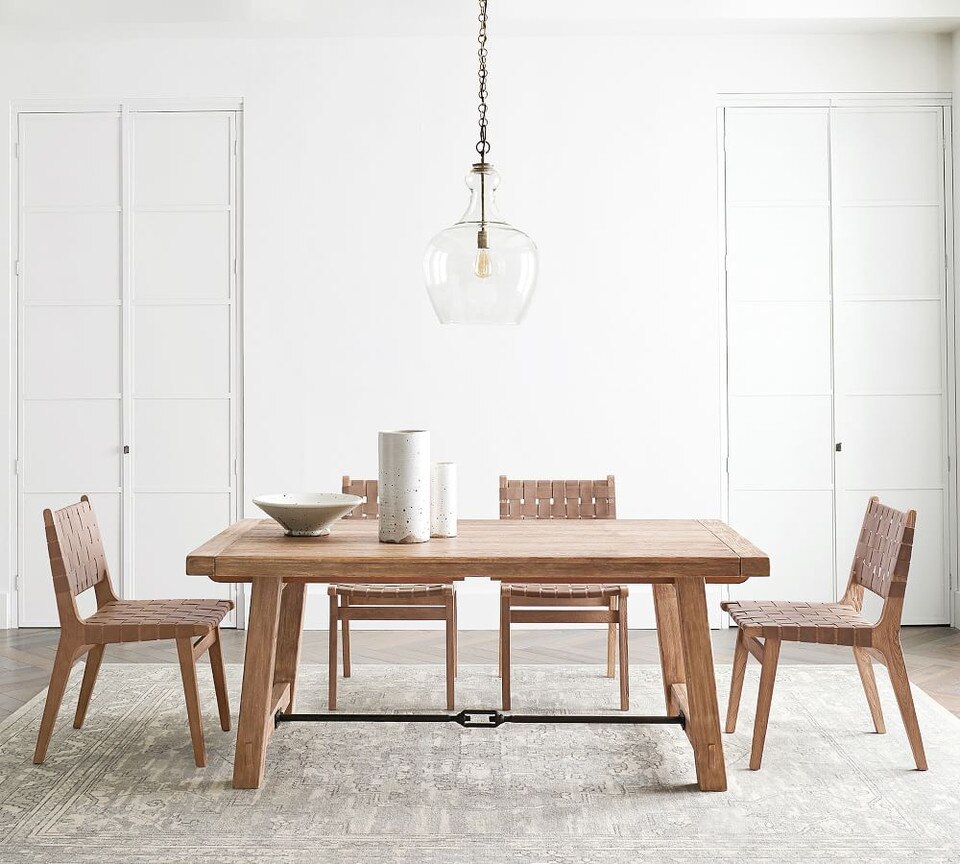 Benchwright Extending Dining Table - Pottery Barn Australia