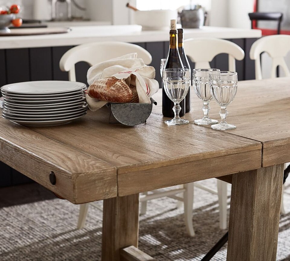Benchwright Extending Dining Table - Pottery Barn Australia