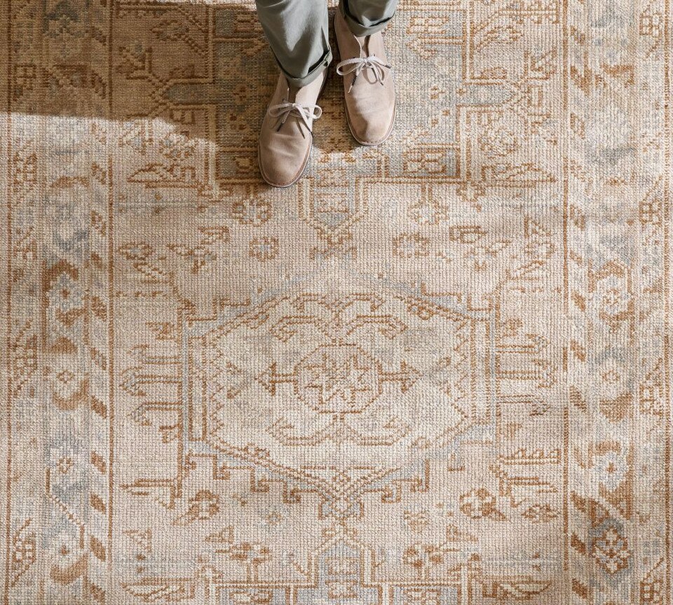 Bianca Hand-Knotted Wool Rug | Pottery Barn Australia