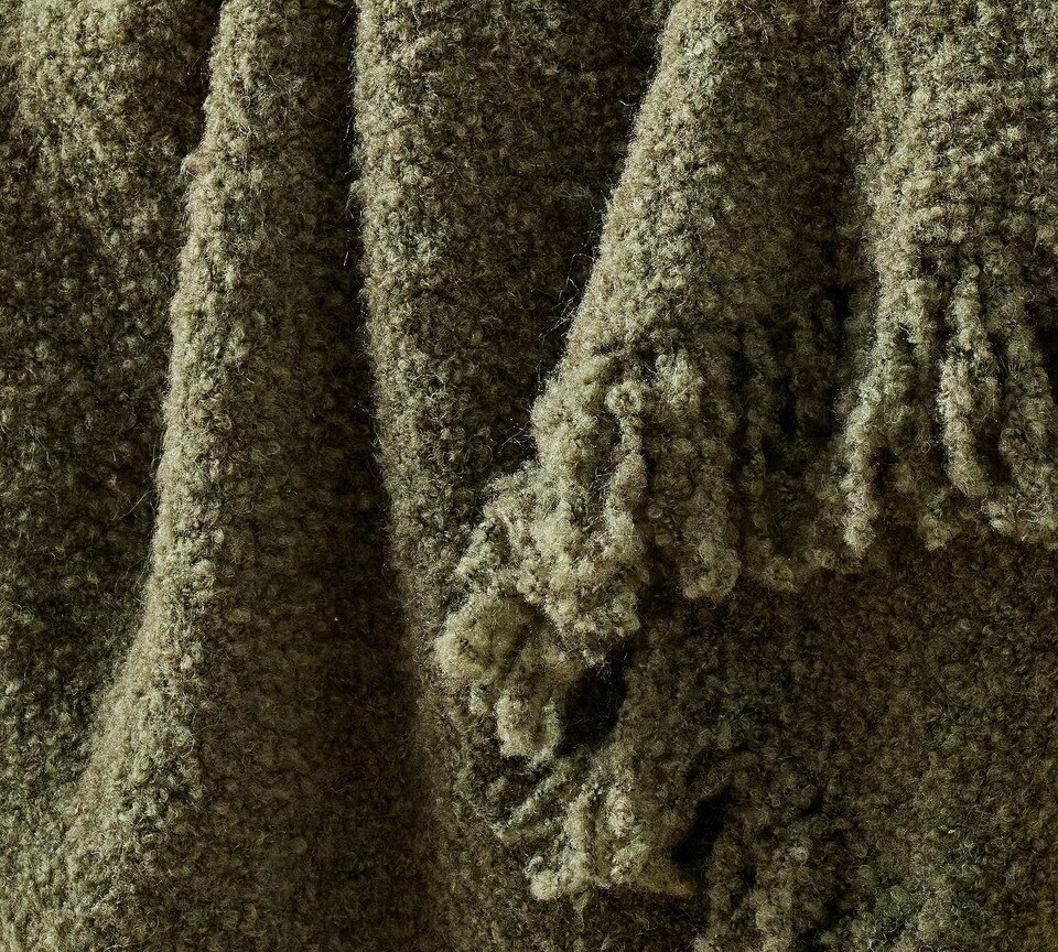 Boucle Knit Throw | Pottery Barn Australia