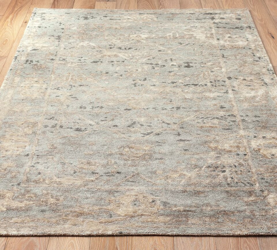Cascade Hand-Tufted Wool Rug - Pottery Barn Australia