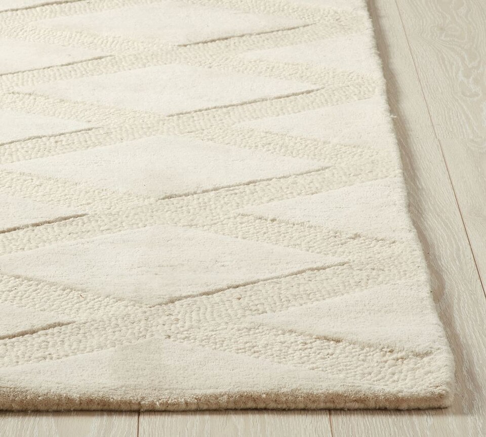 Chase Tufted Rug - Ivory | Pottery Barn Australia