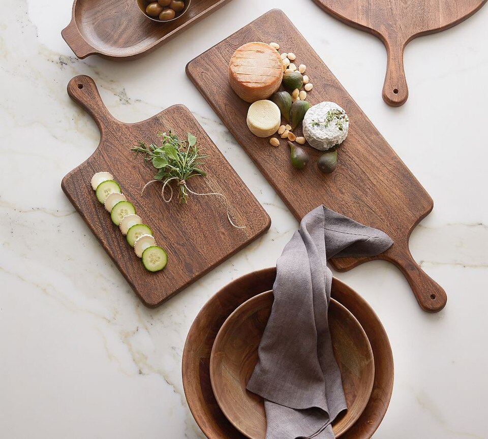 Chateau Acacia Wood Cheese & Charcuterie Boards - Pottery Barn Australia