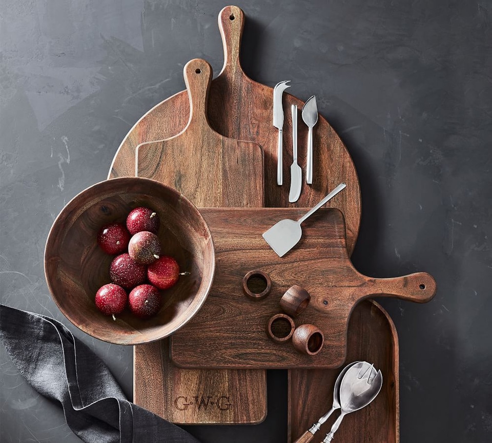 Chateau Acacia Wood Cheese & Charcuterie Boards - Pottery Barn Australia