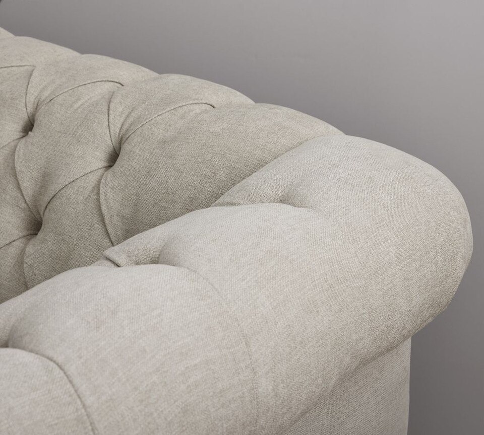Chesterfield Roll Arm Sofa (67"–98")