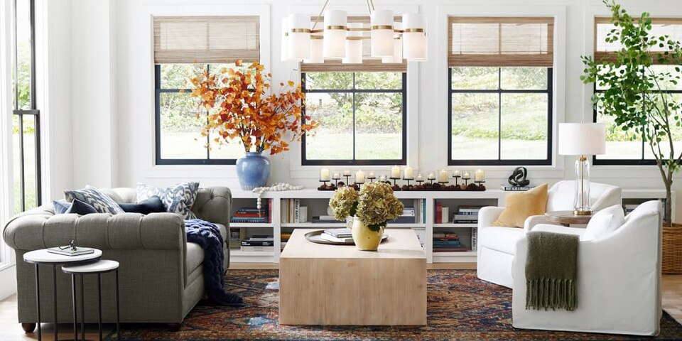 Delaney Round Nesting Side Marble Table | Pottery Barn Australia