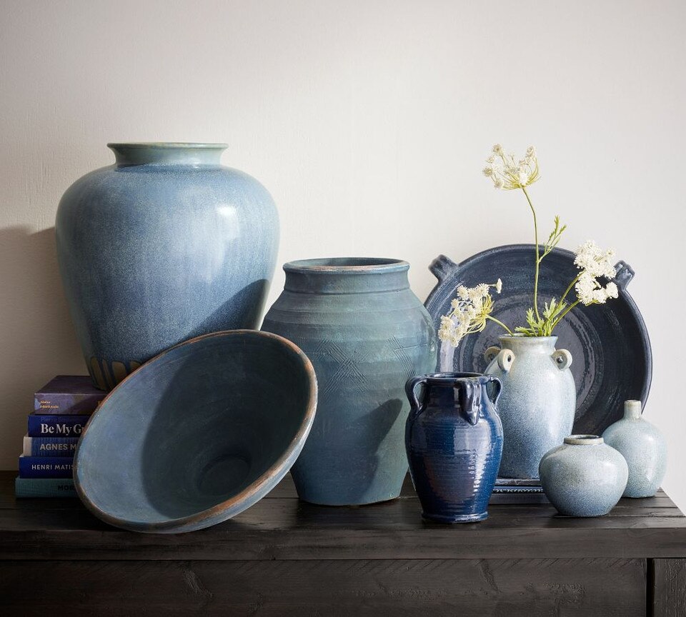 Emery Handcrafted Ceramic Vases | Pottery Barn Australia