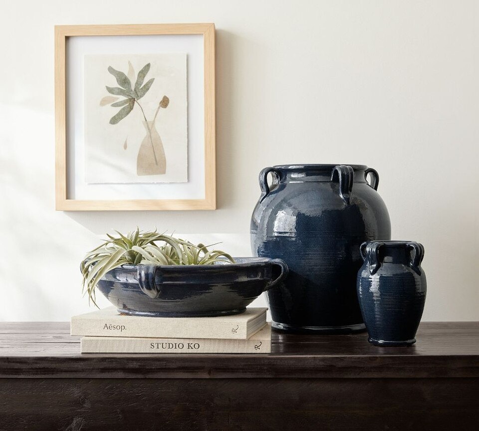 Emery Handcrafted Ceramic Vases | Pottery Barn Australia