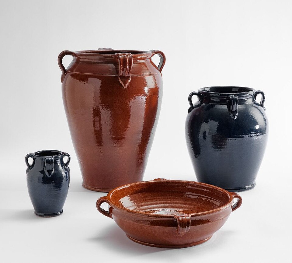 Emery Handcrafted Ceramic Vases | Pottery Barn Australia