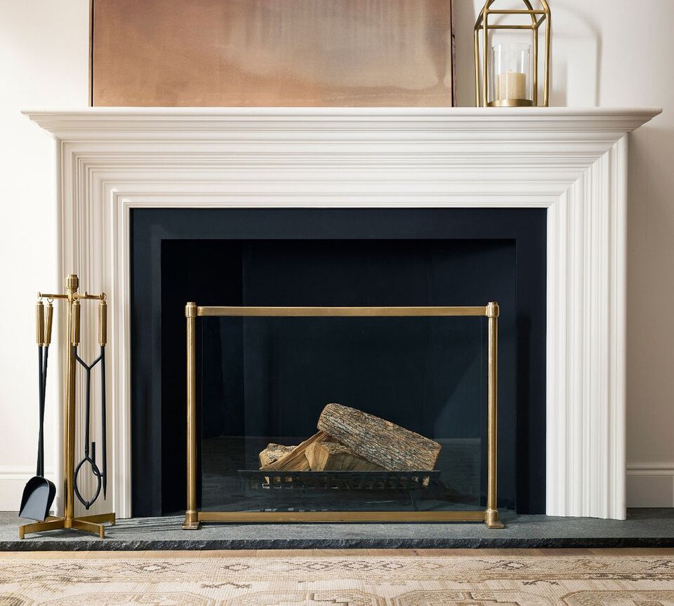 Pottery Barn Fireplace Screens