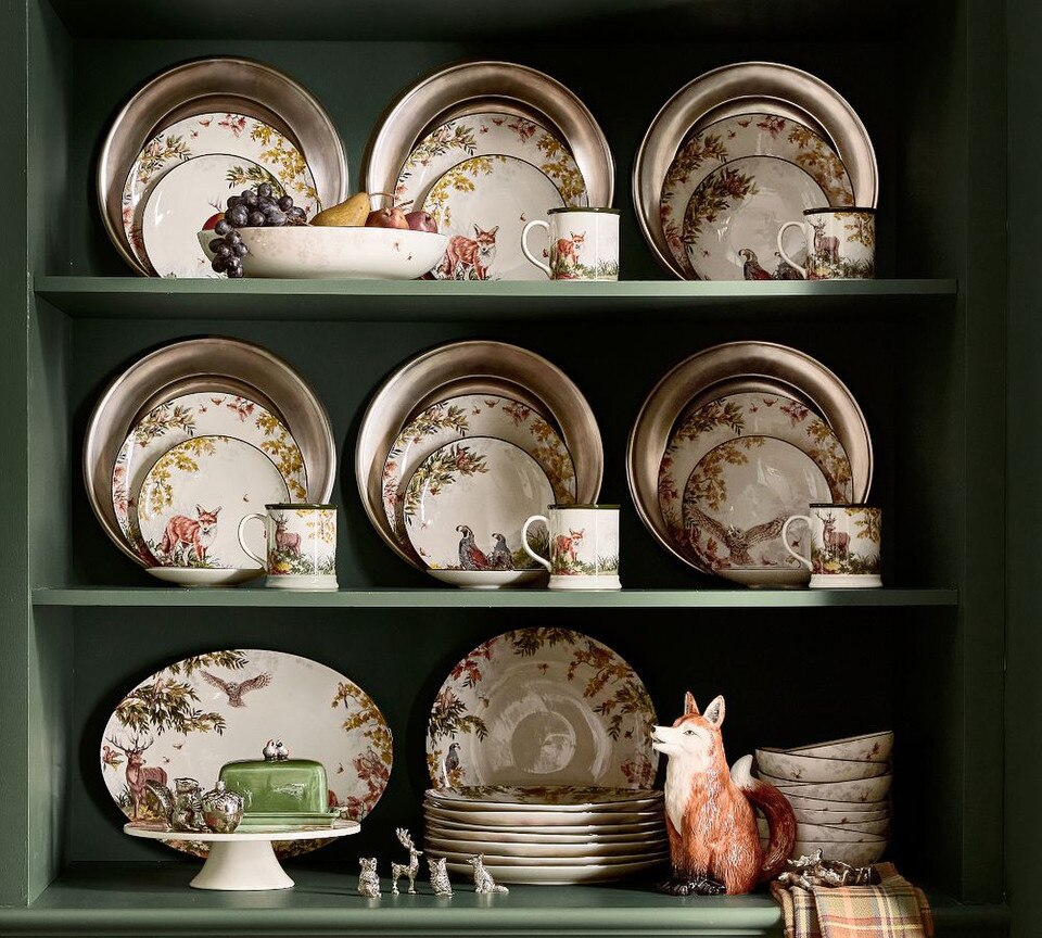 Fantastical Forest Stoneware Pitcher | Pottery Barn Australia