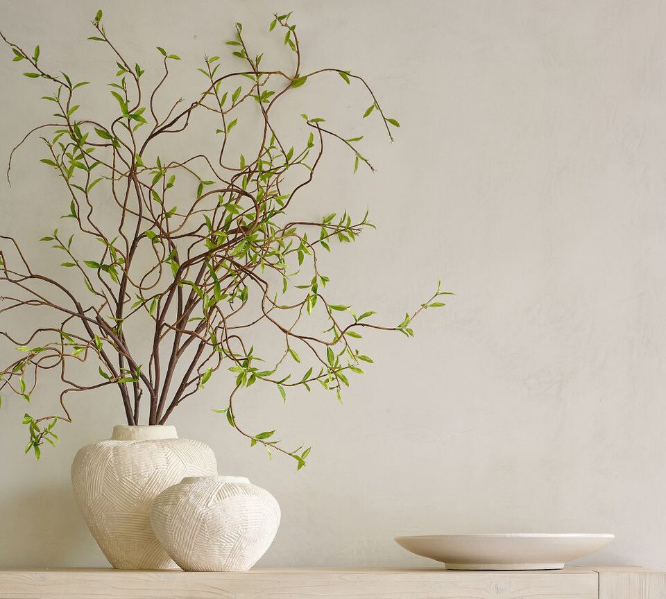 Faux Oversized Curly Willow Branch