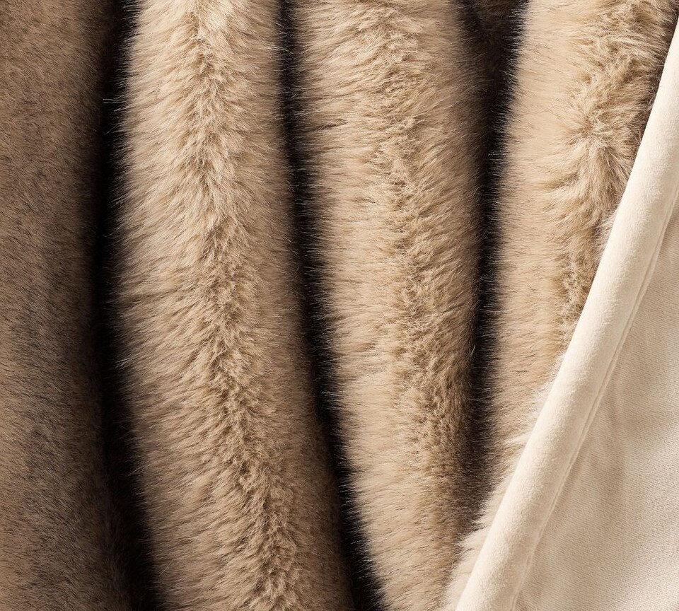 Faux Fur Mink Throw | Pottery Barn Australia