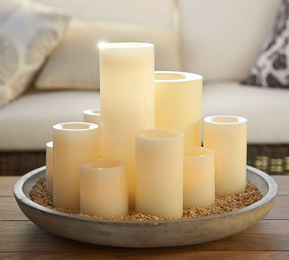 Flameless Outdoor Candle - Pottery Barn Australia