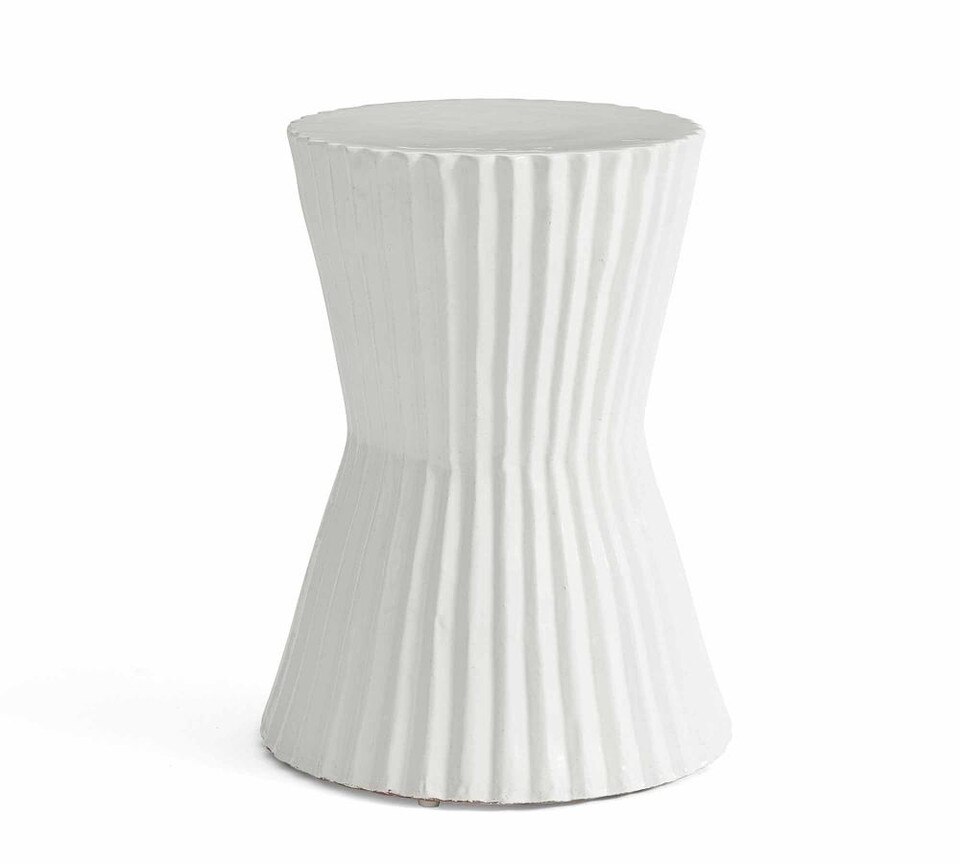 Fluted 36 cm Side Table | Pottery Barn Australia