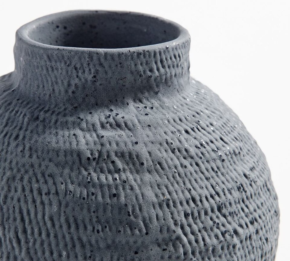 Frasier Textured Handcrafted Ceramic Vases - Pottery Barn Australia