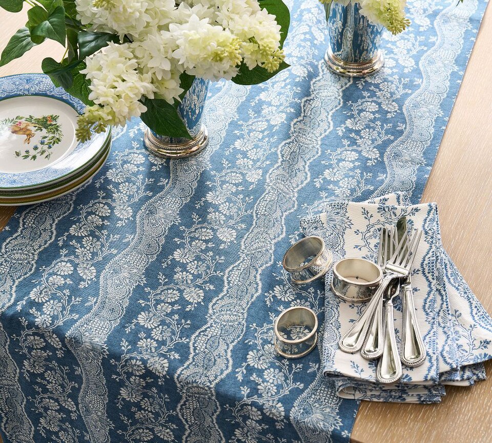 Hudson Cotton Table Runner | Pottery Barn Australia