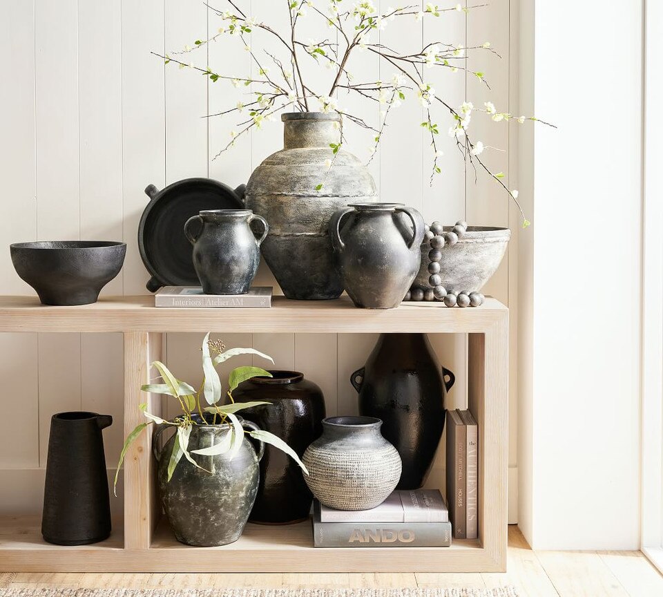 Joshua Handcrafted Ceramic Vases - Pottery Barn Australia