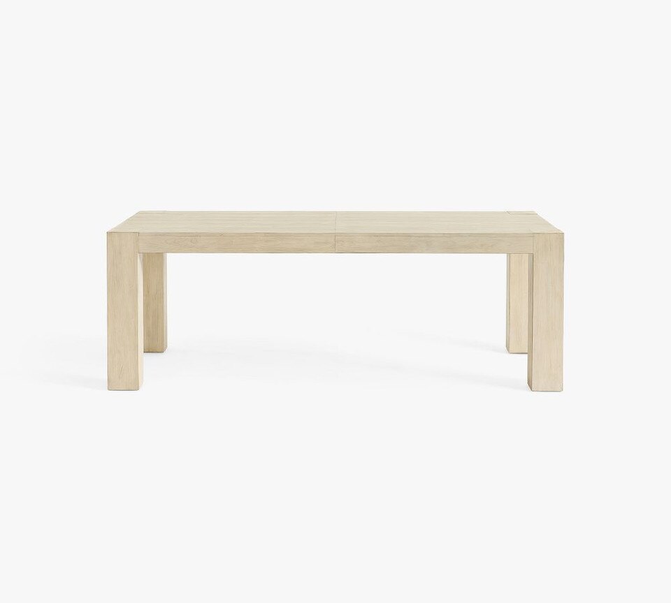 Laguna Rectangular Extendable Dining Table (218 cm -279.4 cm) | Pottery ...