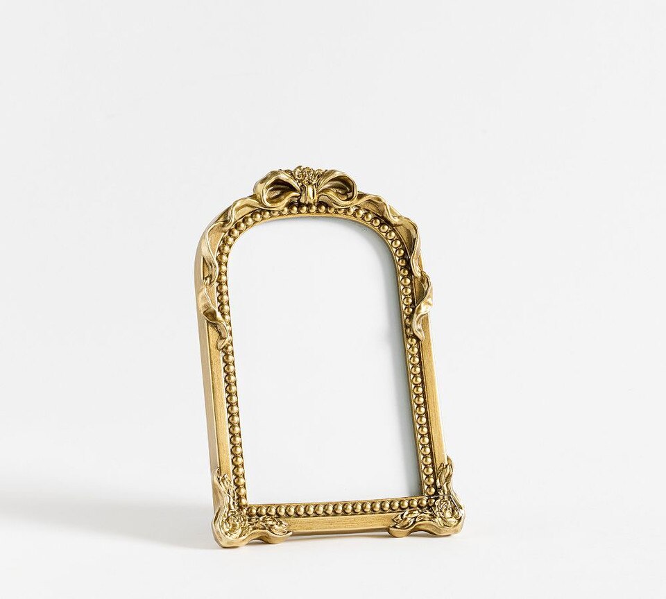 LoveShackFancy Gold Bow Frame | Pottery Barn Australia