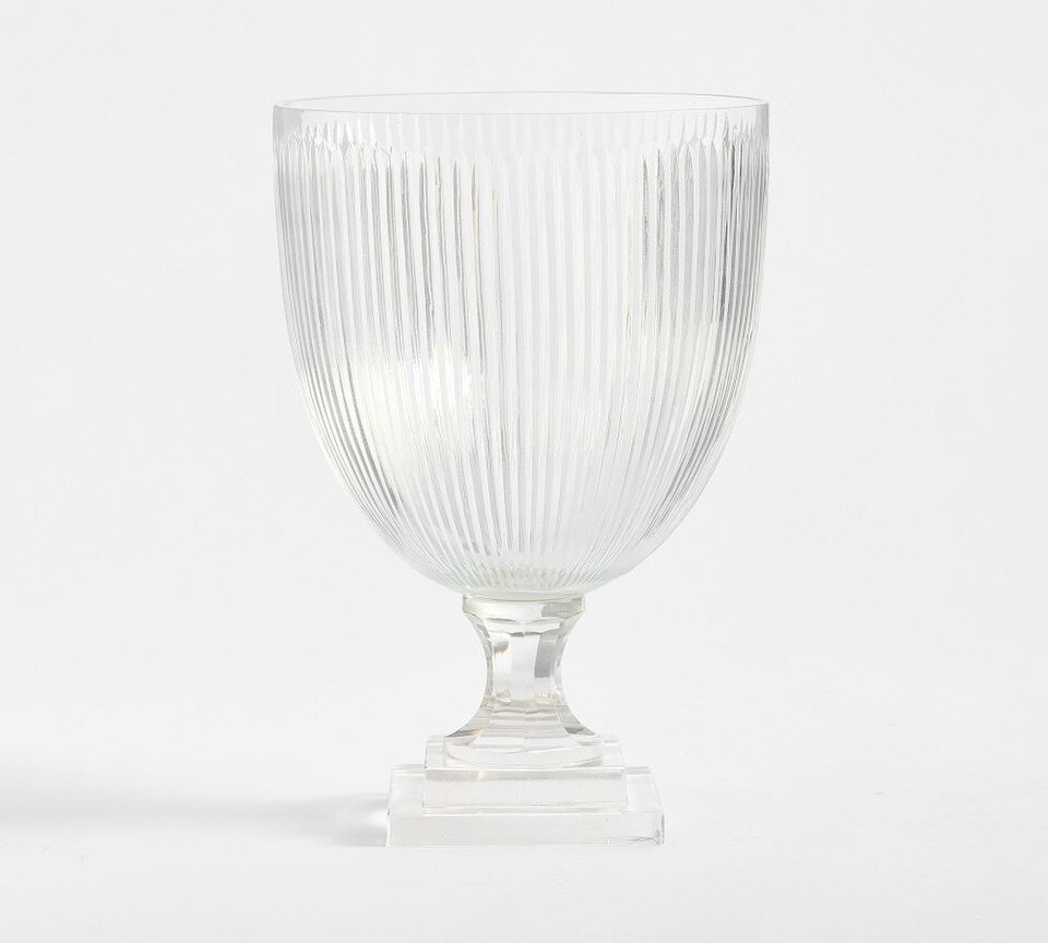 LoveShackFancy Fluted Glass Vase