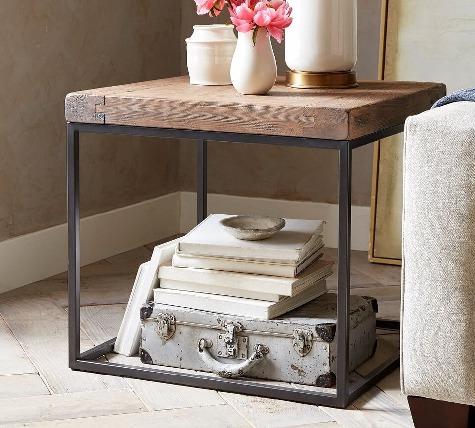 Malcolm 66cm Square End Table | Pottery Barn Australia