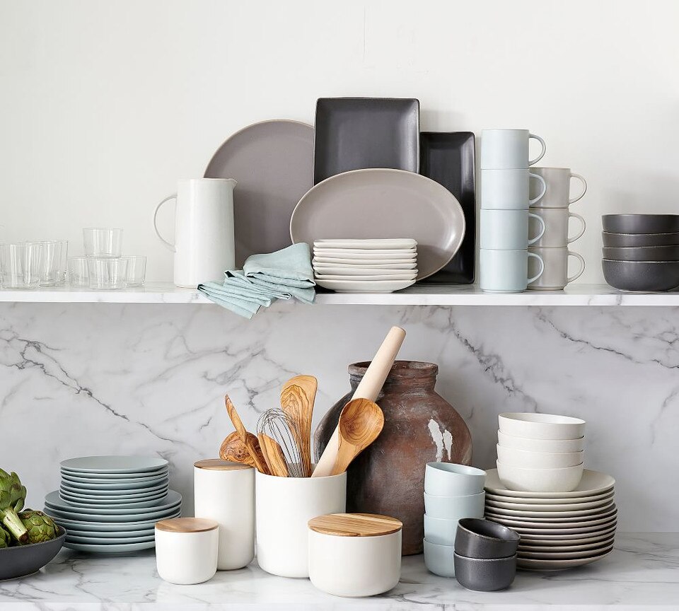 Mason Dinner Plate - Pottery Barn Australia