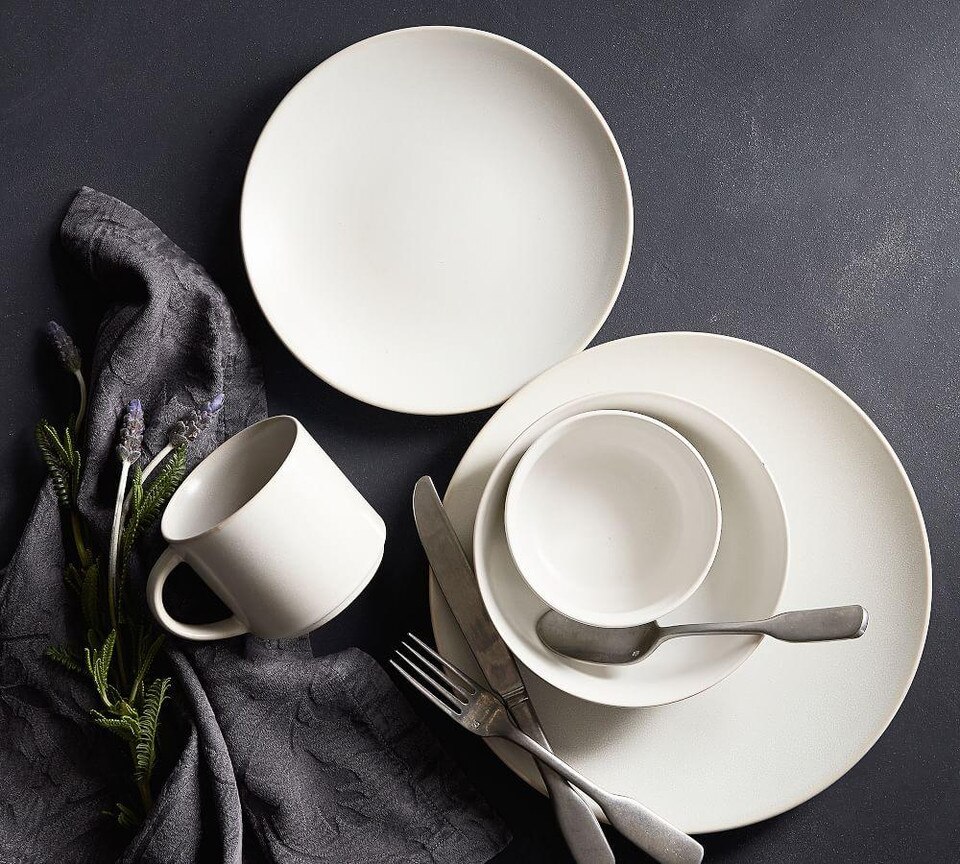 Mason Dinnerware Set - Ivory | Pottery Barn Australia