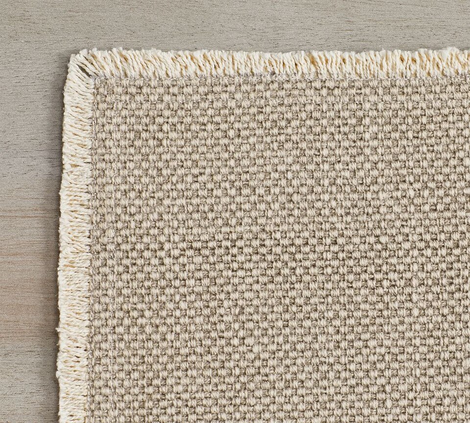 Mason Handwoven Cotton Fringe Placemats - Pottery Barn Australia