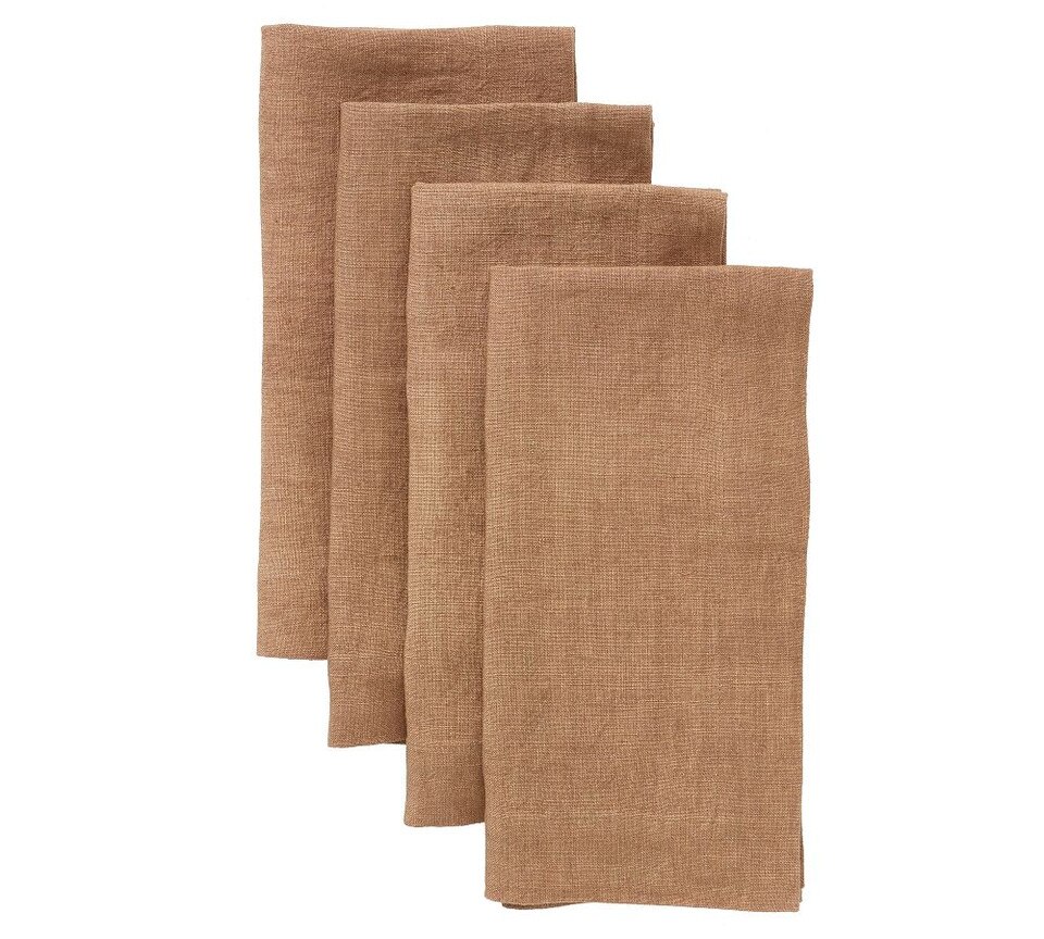 Mason Oversized Linen Napkins | Pottery Barn Australia