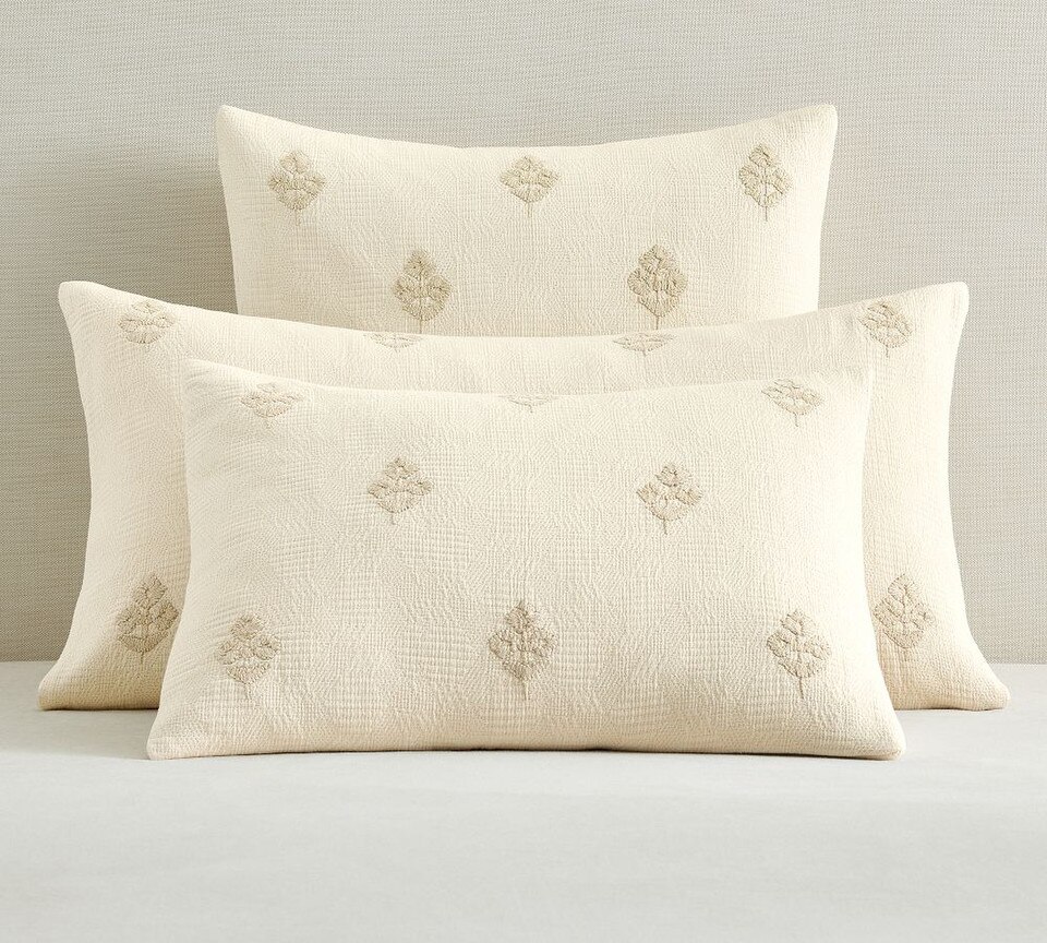 Natalie Embroidered Coverlet | Pottery Barn Australia