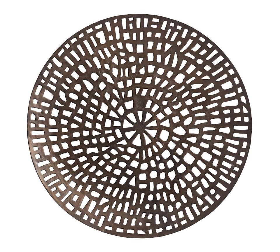 Indoor/Outdoor Bronze Disc Wall Art | Pottery Barn Australia