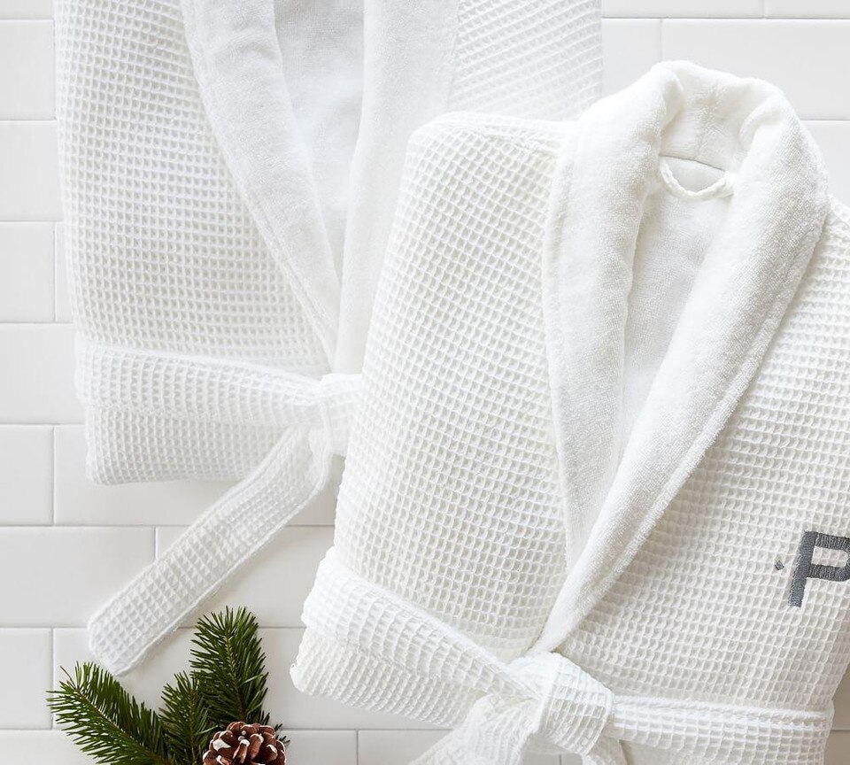 Waffle-Weave Resort Robe | Pottery Barn Australia