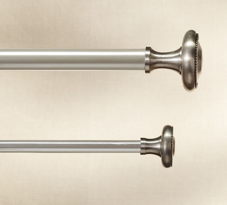 Pewter Curtain Hardware Collection - Pottery Barn Australia