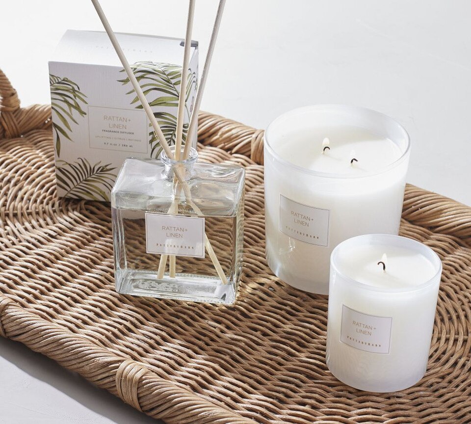 Rattan & Linen Scent Collection | Pottery Barn Australia