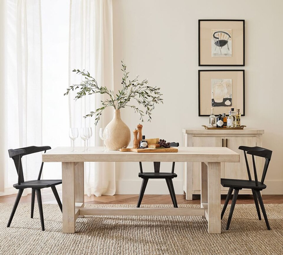 Reed Extending Dining Table - Pottery Barn Australia