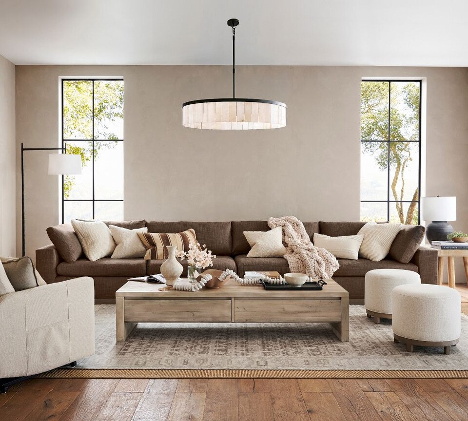 Reed Striped Lumbar Cushion Covers - Pottery Barn Australia