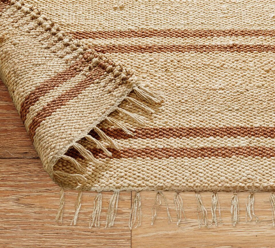 Rory Stripe Natural Fibre Rug | Pottery Barn Australia
