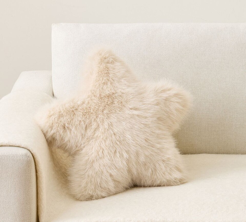Sparkle Star-Shaped Cushion | Pottery Barn Australia